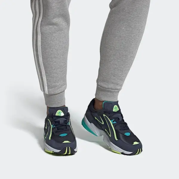 Adidas Yung-96 Chasm Sneakers - Yellow/blue