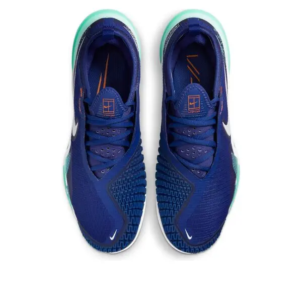 Nike Court React Vapor Nxt Low Top Sneakers - Blue/white