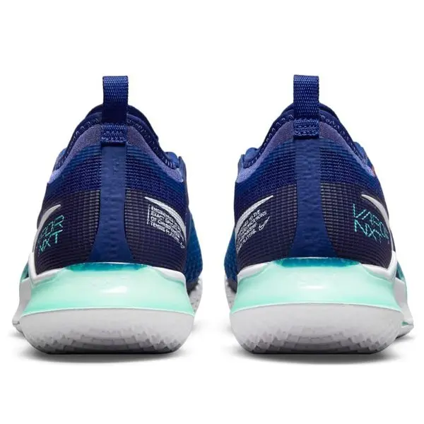 Nike Court React Vapor Nxt Low Top Sneakers - Blue/white