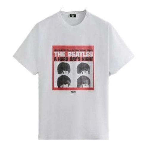Kith For The Beatles Hard Days Night Vintage Tee - White