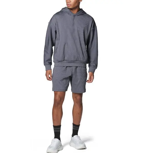 Under Armour Journey Rib Hoodie - Pitch Grey