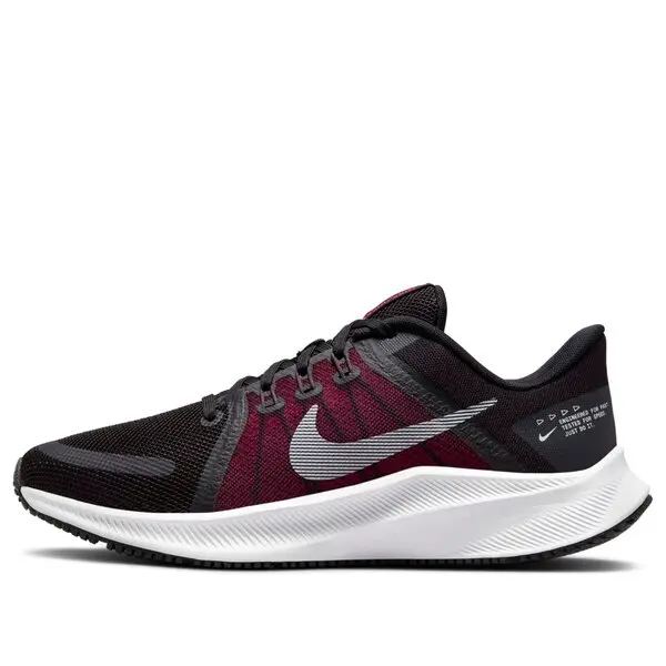 Nike Quest 4 Athletic Sneakers - Black/white/red