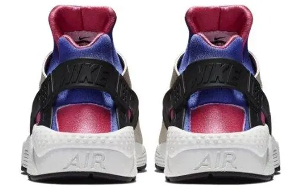 Nike Huarache Athletic Sneakers - Black/creamwhite/purple
