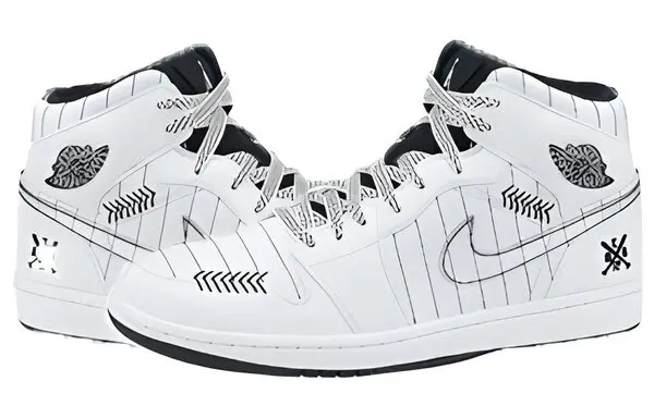 JORDAN 1 Retro "barons Home" High Top Sneakers