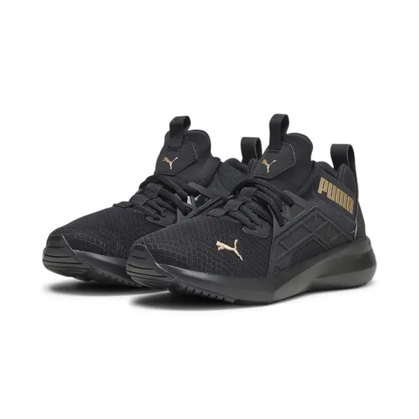 PUMA Softride Enzo Nxt Athletic Sneakers - Black/gold