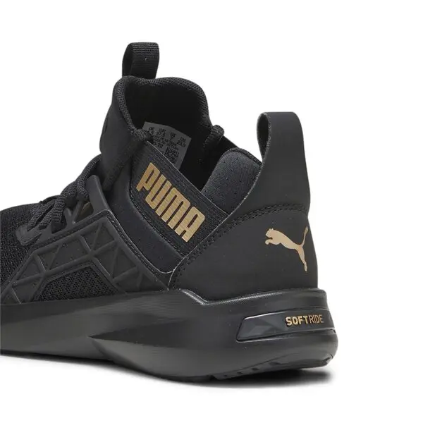 PUMA Softride Enzo Nxt Athletic Sneakers - Black/gold