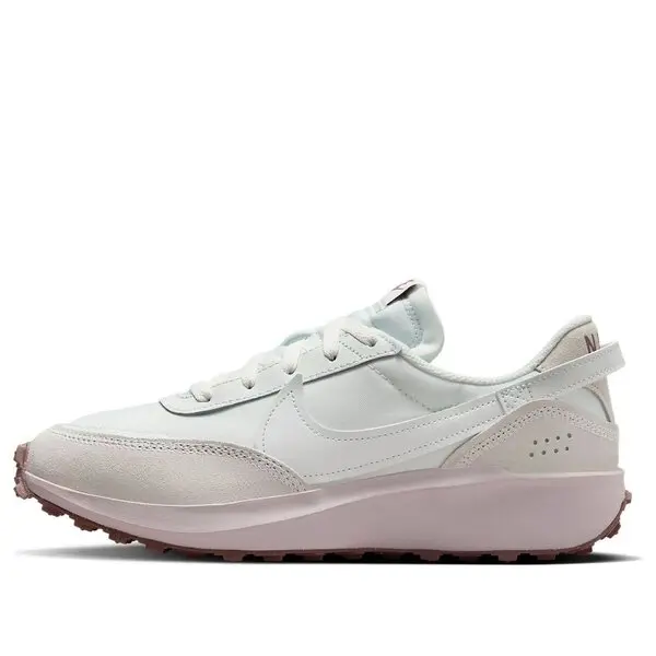 Nike Waffle Debut Sneakers - White/beige/pink