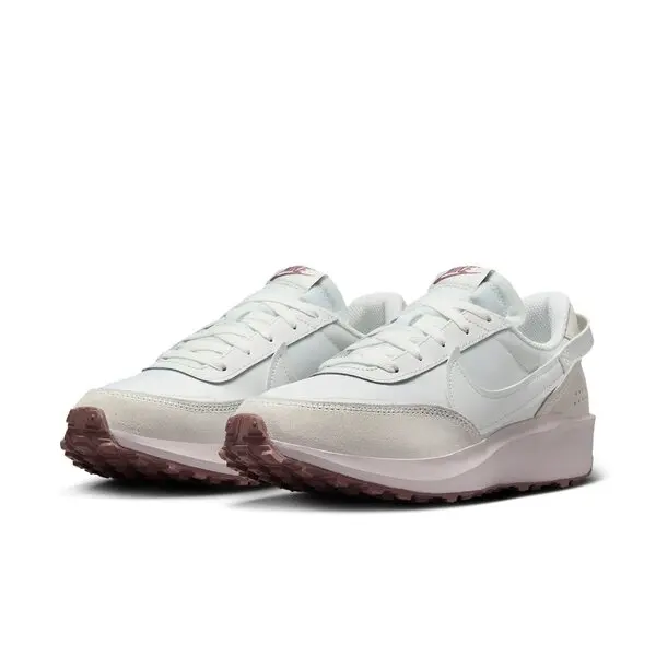 Nike Waffle Debut Sneakers - White/beige/pink
