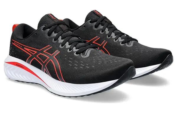 Asics Athletic Sneakers - Black/true Red