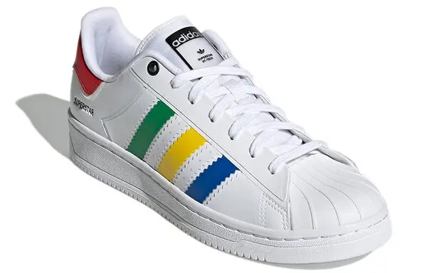 Adidas Superstar Ot Tech Low Top Sneakers - White/red/yellow