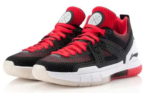 LI-NING Way Of Wade 5 "announcement" Athletic Shoes - Black/red