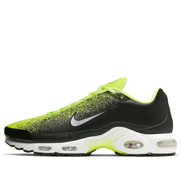 Nike Max Plus Tn Se "volt Spray Paint - Black/yellow