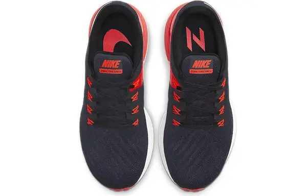 Nike Zoom Structure 22 Athletic Sneakers - Dark Obsidian/white-black