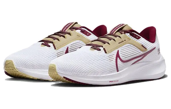 Nike Zoom Pegasus 40 "florida State" Athletic Sneakers - Faded Spruce/olive/grey