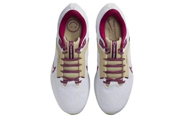Nike Zoom Pegasus 40 "florida State" Athletic Sneakers - Faded Spruce/olive/grey