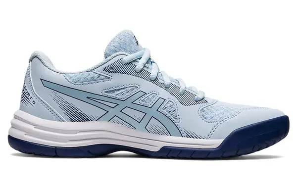 Asics Upcourt 5 Low Top Athletic Shoes - Blue