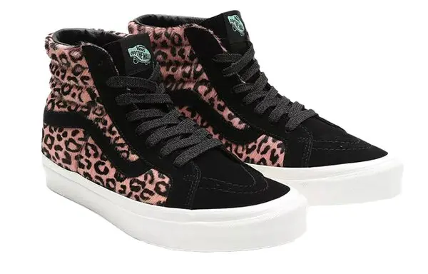 VANS Factory Sk8-hi 38 Dx Leopard Print High-top Sneakers - Blackleopard