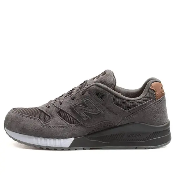 NEW BALANCE 530 Premium Suede Sneaker - Dark Gray