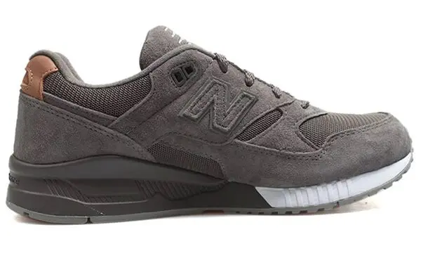 NEW BALANCE 530 Premium Suede Sneaker - Dark Gray