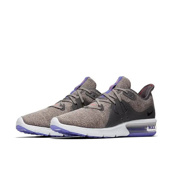 Nike Max Sequent 3 Sneakers - Grey/white
