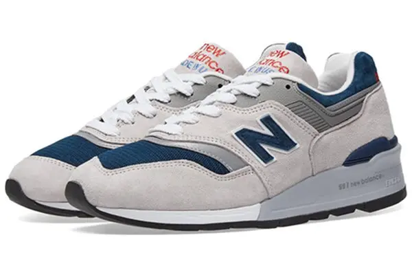NEW BALANCE 997 Casual Sneakers - Grey/blue
