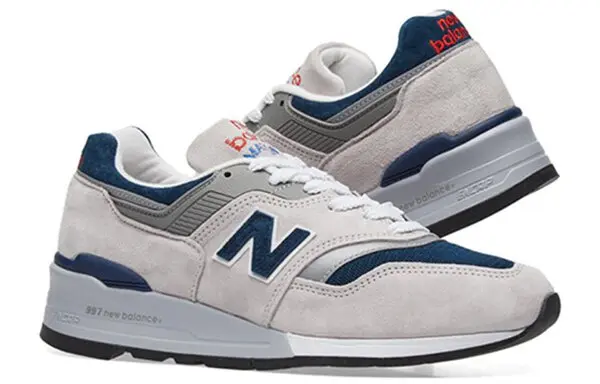 NEW BALANCE 997 Casual Sneakers - Grey/blue