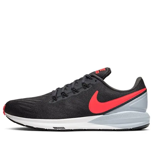 Nike Zoom Structure 22 Athletic Sneakers - Blackredsilver
