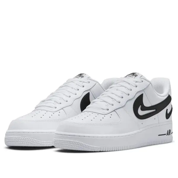 Nike Force 1 '07 "cut Out Swoosh - White/black