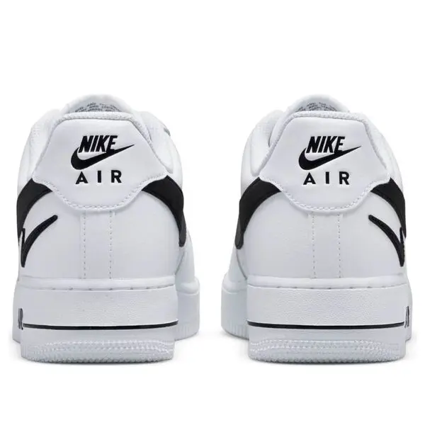 Nike Force 1 '07 "cut Out Swoosh - White/black
