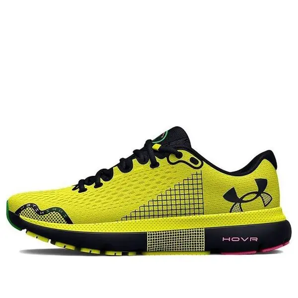 Under Armour Hovr Infinite 4 Athletic Sneakers - Yellow/black