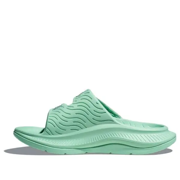 Hoka One One Ora Luxe Slide - Mist Green/trellis