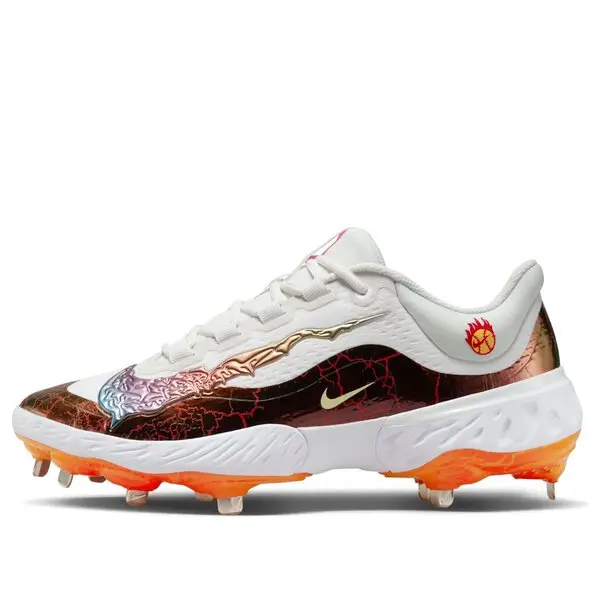 Nike Alpha Huarache Elite 4 Low Nrg Baseball Cleats - White