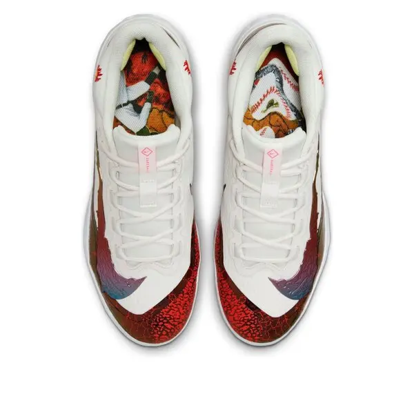 Nike Alpha Huarache Elite 4 Low Nrg Baseball Cleats - White