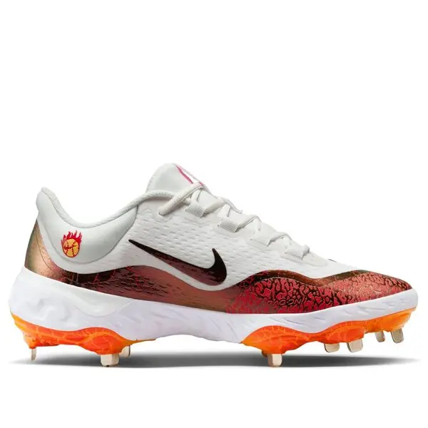 Nike Alpha Huarache Elite 4 Low Nrg Baseball Cleats - White