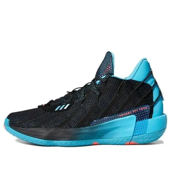 Adidas Dame 7 "ima Visionary" High Top Sneakers - Black