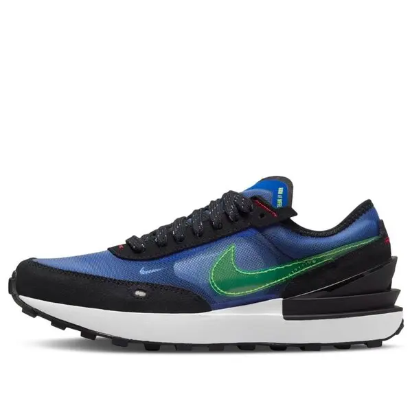 Nike Waffle One "medium Blue Volt" Sneakers - Black/blue