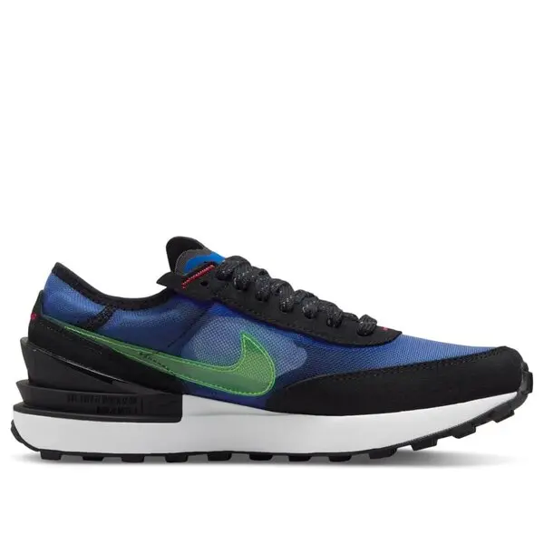 Nike Waffle One "medium Blue Volt" Sneakers - Black/blue