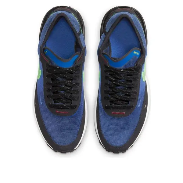 Nike Waffle One "medium Blue Volt" Sneakers - Black/blue