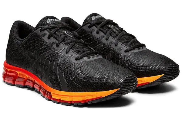 Asics Gel Quantum 180 4 Athletic Sneakers - Black