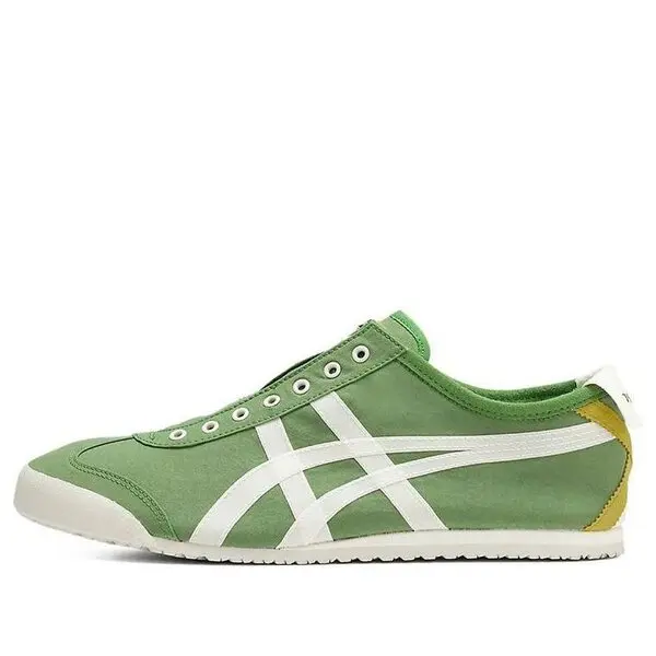 Onitsuka Tiger Mexico 66 Slip-on 'spinach Green White - Spinach Green/white
