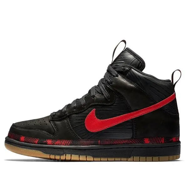 Nike Dunk High Premium 'n7' Athletic Shoes - Black