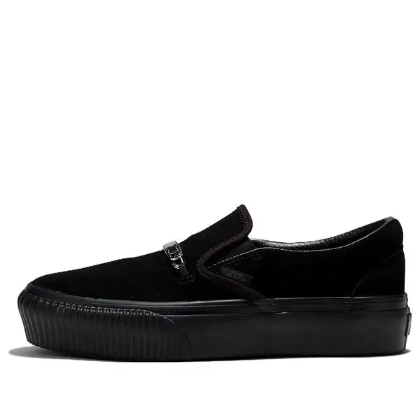 VANS Slip-on Platform Sf X Karina Rozunko Chain Embellished Sneakers - Black