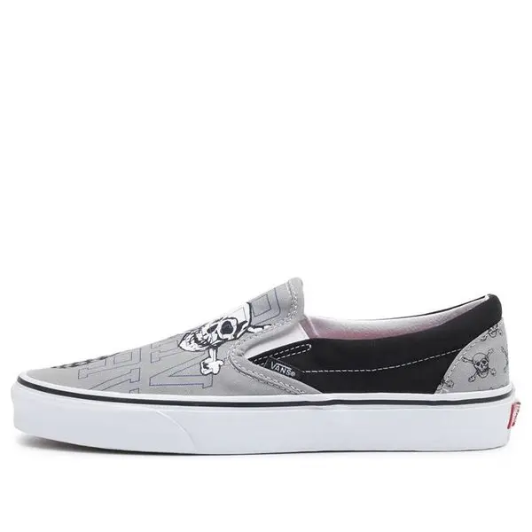 VANS Classic Slip-on "new Varsity" Sneakers - Black/gray