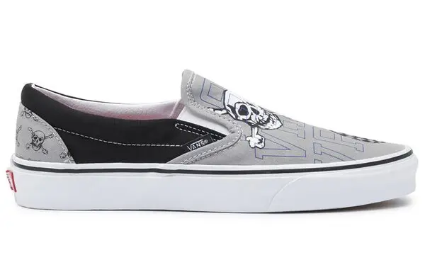 VANS Classic Slip-on "new Varsity" Sneakers - Black/gray