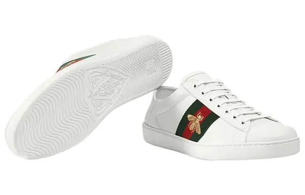 Gucci Ace Low Top Leather Sneakers