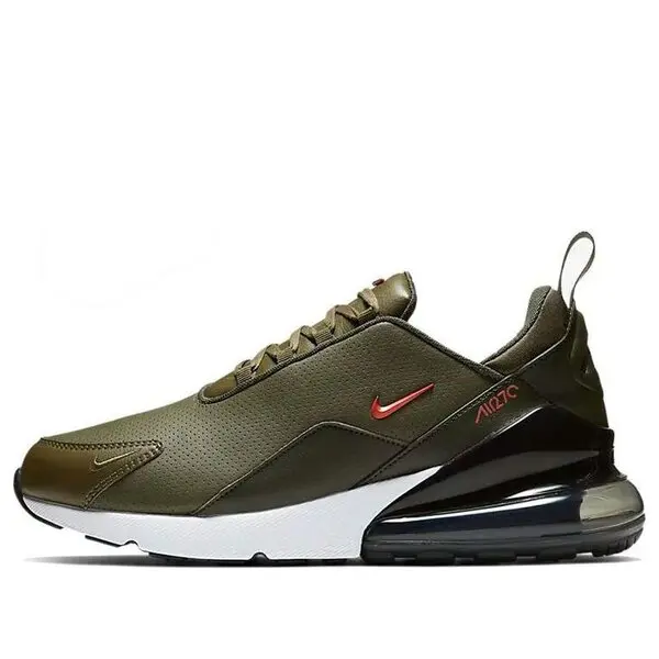 Nike Max 270 Premium Leather Sneakers - Green