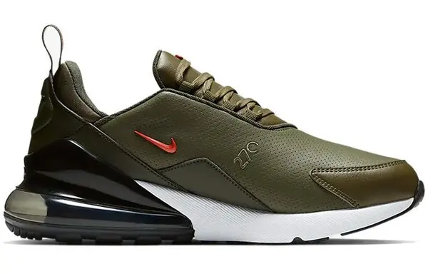 Nike Max 270 Premium Leather Sneakers - Green