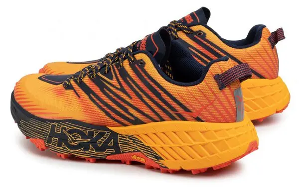 Hoka One One Speedgoat 4 Athletic Shoes - Orange