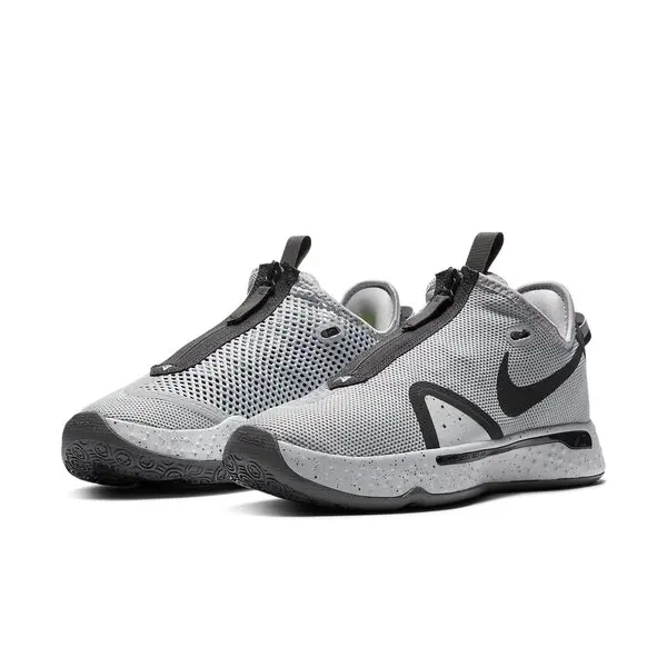 Nike Pg 4 Team "cool Grey" Athletic Sneakers
