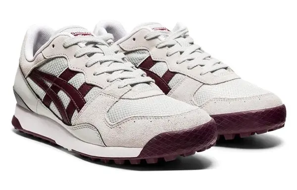 Onitsuka Tiger Horizonia Lace-up Sneakers - White/red